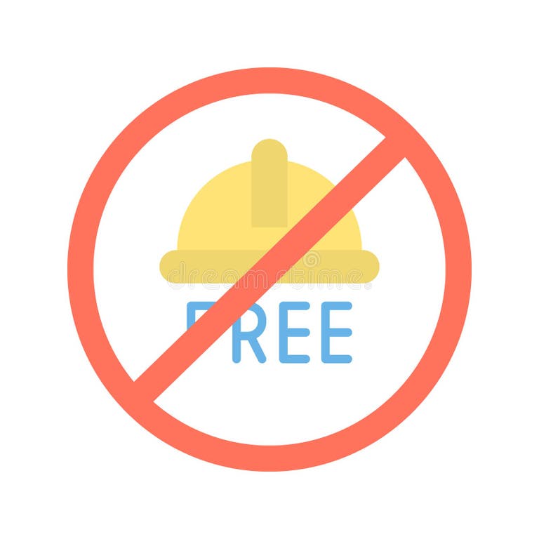 No free icon vector image. stock vector. Illustration of remuneration ...