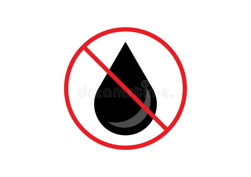 No Fuel Black and White Simple Vector Illustration Stock Vector ...