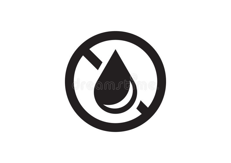 No Fuel Black and White Simple Vector Illustration Stock Vector ...