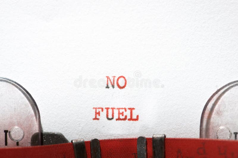 No fuel concept stock photo. Image of texture, economy - 260889824