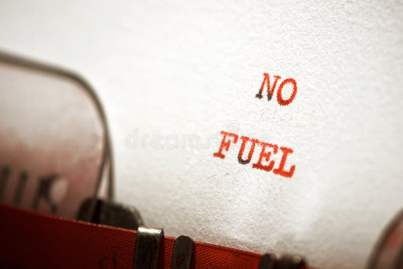 No fuel concept stock photo. Image of sorry, energy - 260889858