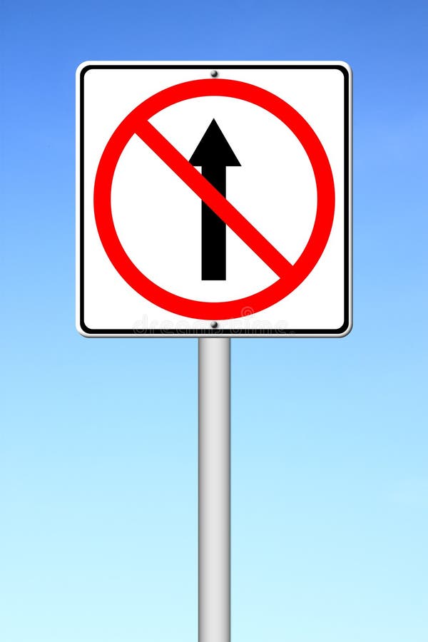 Go Ahead the Way ,forward Sign Stock Image - Image of forward, guide ...