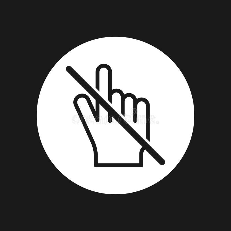 Cursor Sign. Black Circle of Arrows. Arrow Button Symbol. Black Circle ...