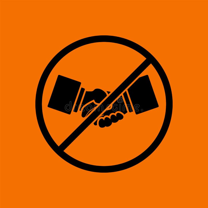 Hand Shake People Orange Stock Illustrations – 190 Hand Shake People ...