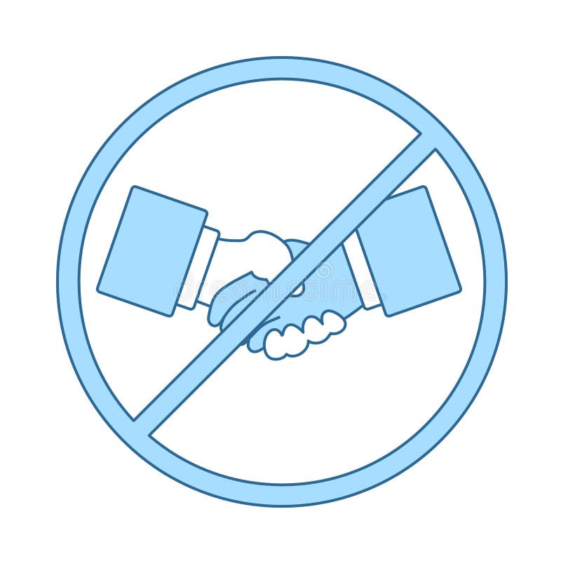 No Hand Shake Stock Illustrations – 857 No Hand Shake Stock ...