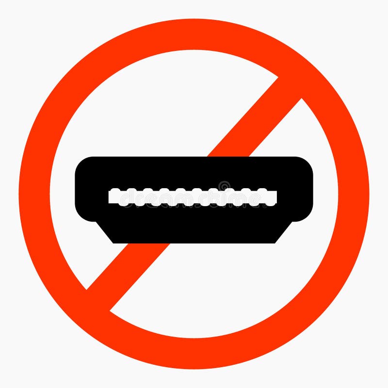 Hdmi Connector Stock Illustrations – 1,500 Hdmi Connector Stock ...