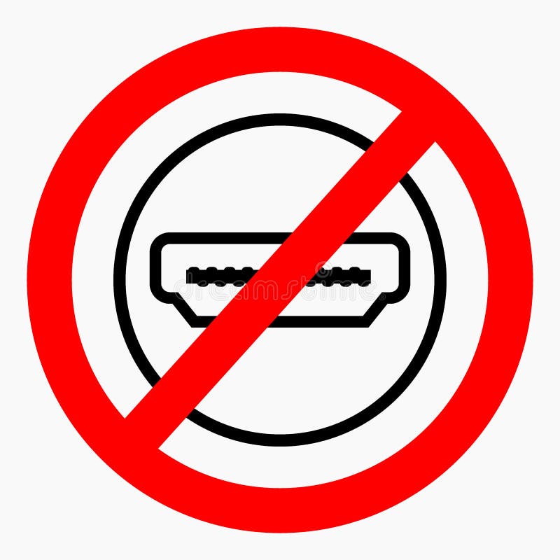 Hdmi Connector Stock Illustrations – 1,500 Hdmi Connector Stock ...