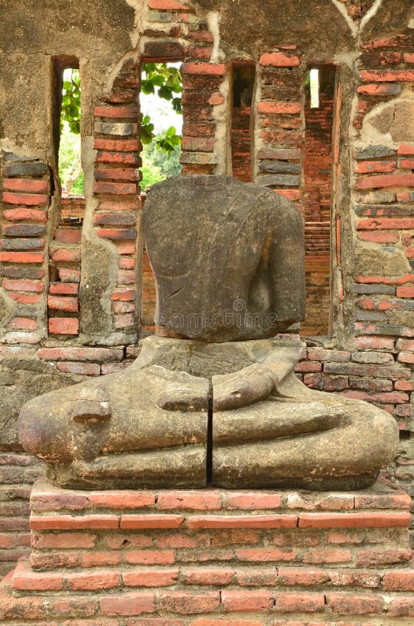 No head buddha Image stock image. Image of culture, ancient - 25021141