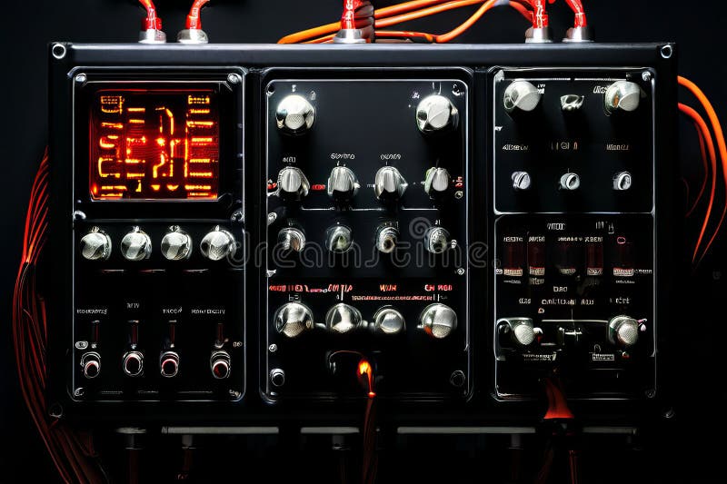 No Human Intervention Power Supply Close Up Direct and Clear Stock ...