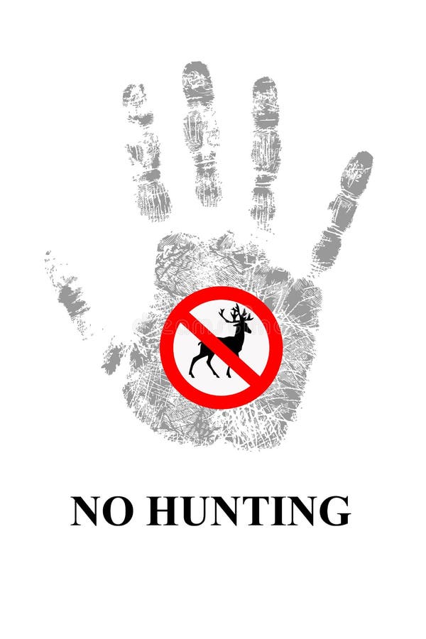 No Deer Hunting Signs
