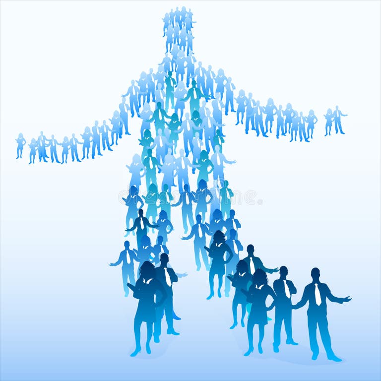 No I in Team stock illustration. Illustration of project - 2099633