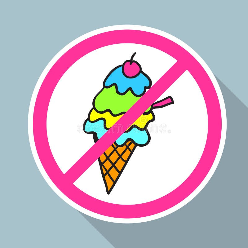 Ice Cream Stop Sign Stock Illustrations – 530 Ice Cream Stop Sign Stock ...