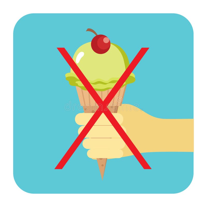 No Ice Cream Stock Illustrations – 2,354 No Ice Cream Stock ...