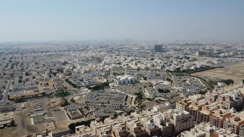 A Beautiful Compound with a Mosque in a Middle Eastern Country As Seen ...