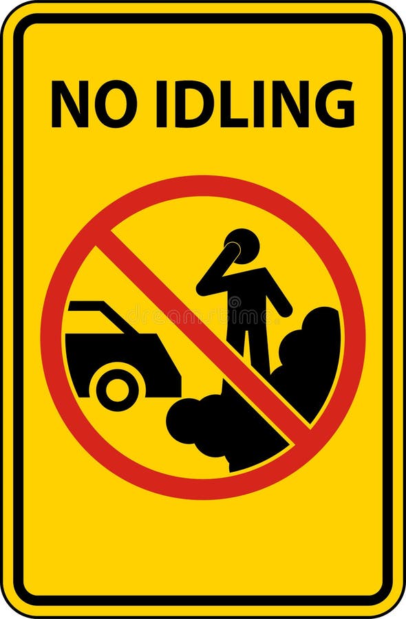 Idling Sign Stock Illustrations – 188 Idling Sign Stock Illustrations ...