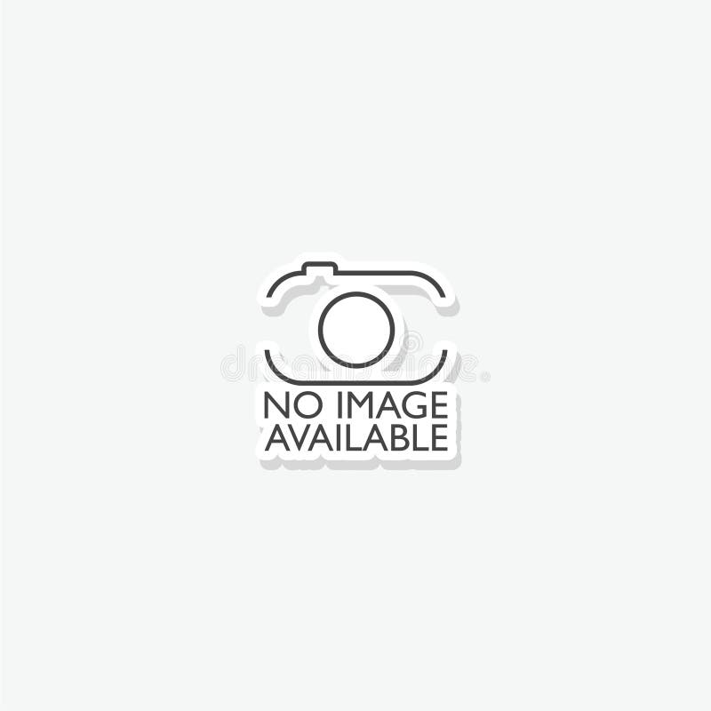 No Image Available Icon Sign Isolated on White Background Stock Vector ...