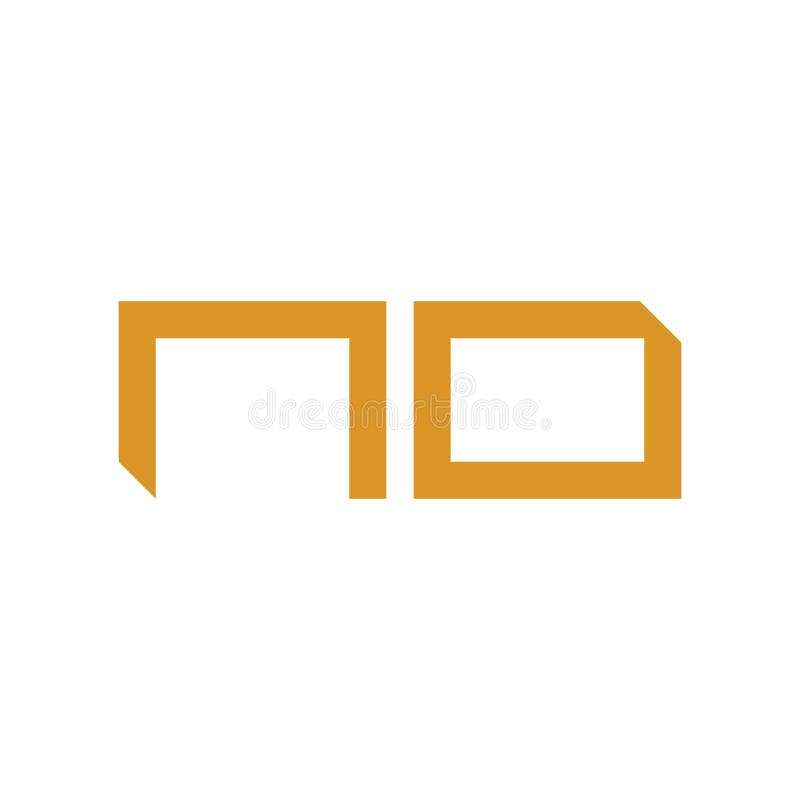 No Initial Letter Vector Logo Icon Stock Vector - Illustration of ...