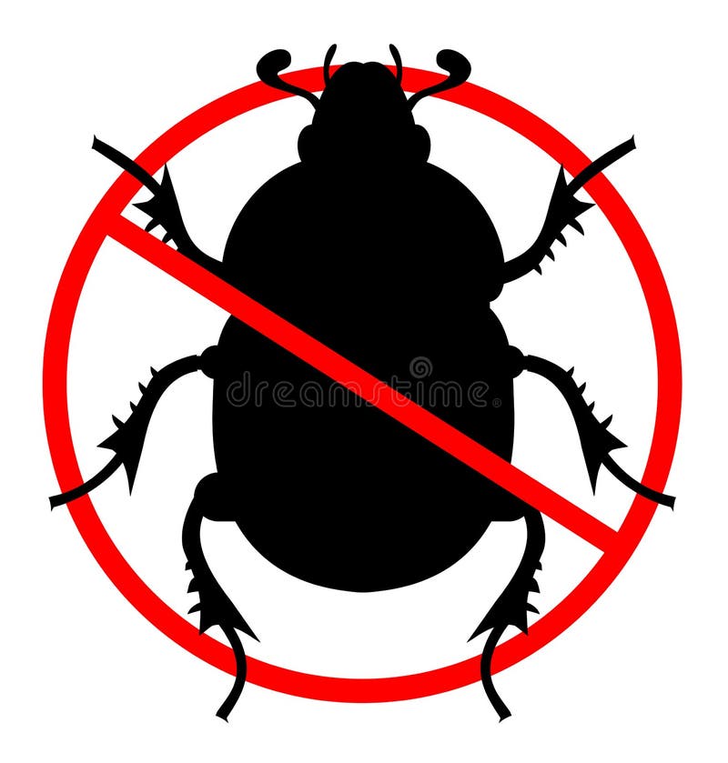 No insects stock vector. Illustration of drawing, button - 24410576