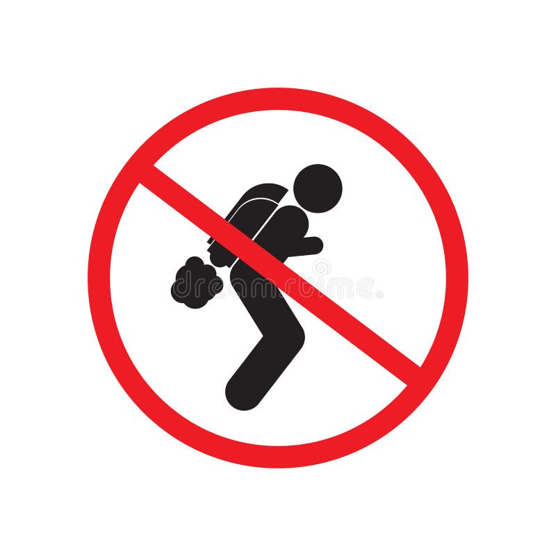 No Jetpack Zone Sign Vector Design Illustration. Stock Vector ...