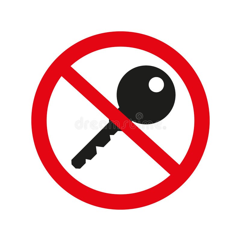 No Key Sign Stock Illustrations – 1,670 No Key Sign Stock Illustrations ...