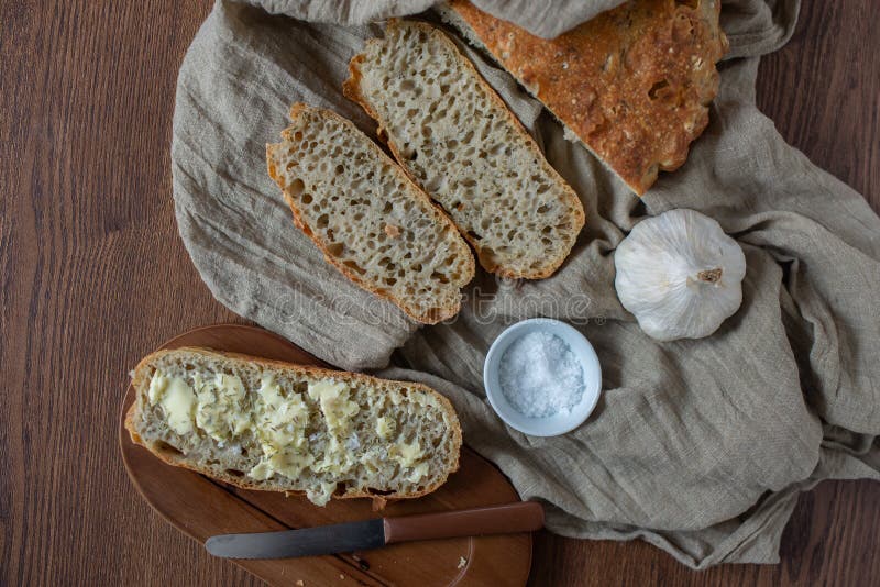 No Knead Bread In A Cast Iron Dutch Oven Stock Image Image Of Fresh Brown 260414025