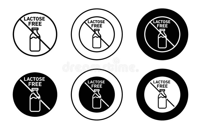No Lactose Icon Stock Illustrations – 1,886 No Lactose Icon Stock ...