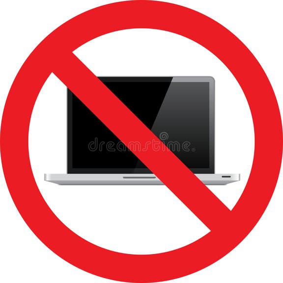No Stop Laptop Stock Illustrations – 591 No Stop Laptop Stock ...