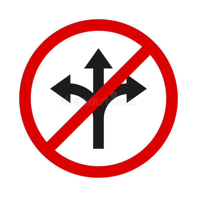 Red Prohibition Road Stock Illustrations – 9,417 Red Prohibition Road ...