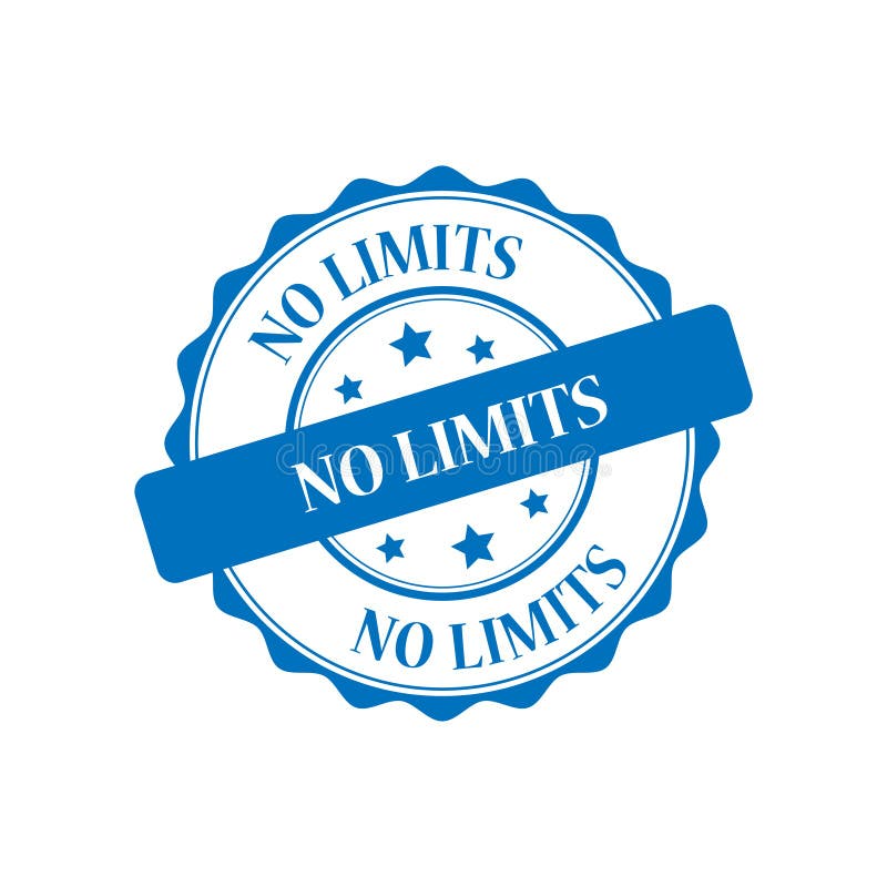 No Limits Stamp Illustration Stock Vector - Illustration of limits ...