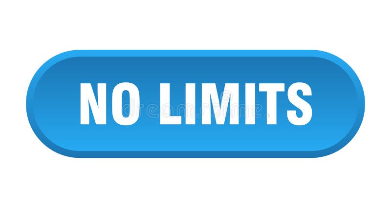 No limits button stock vector. Illustration of price - 158485890