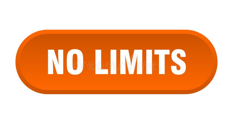No limits button stock vector. Illustration of note - 121127969