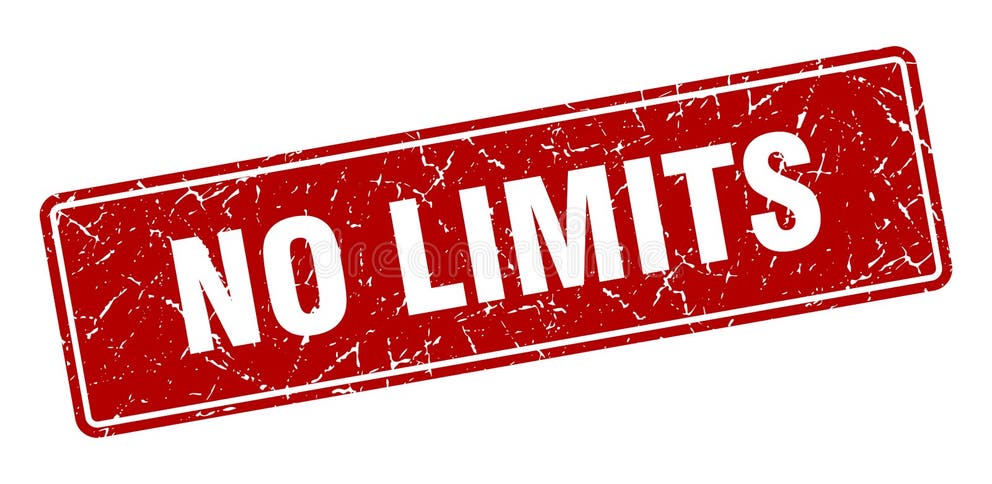 No Limits Sign. No Limits Grunge Stamp Stock Vector - Illustration of ...