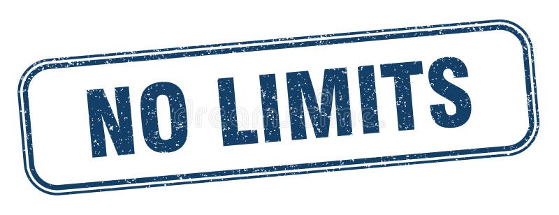 No Limits Stamp. No Limits Square Grunge Sign Stock Vector ...