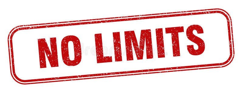 No Limits Stamp. No Limits Square Grunge Sign Stock Vector ...