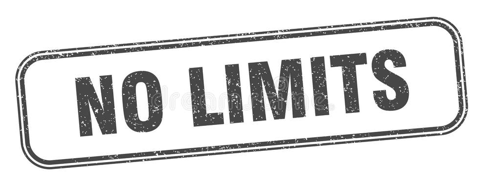 No Limits Stamp. No Limits Square Grunge Sign Stock Vector ...