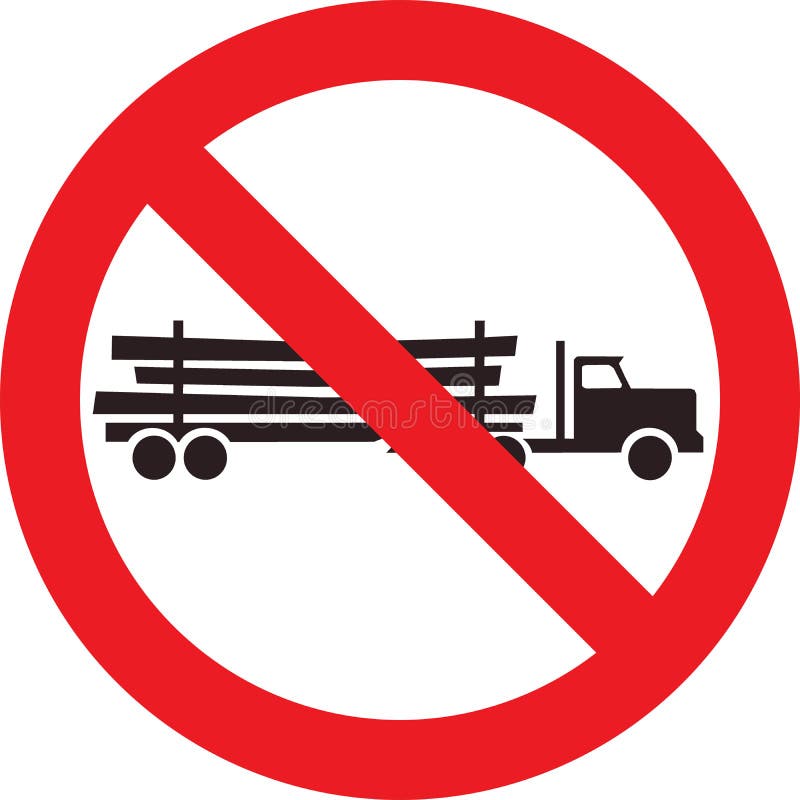 No Truck Sign