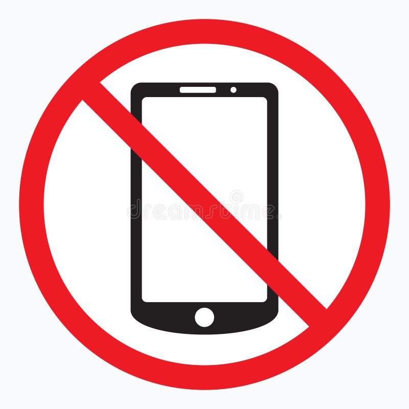 No Mobile Sign Stock Illustrations – 18,991 No Mobile Sign Stock ...