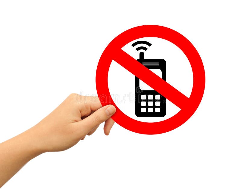 Mobile Phones Not Allowed Stock Illustrations – 158 Mobile Phones Not ...