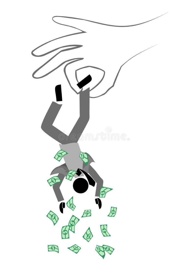 Shake Down Money Stock Illustrations – 28 Shake Down Money Stock ...