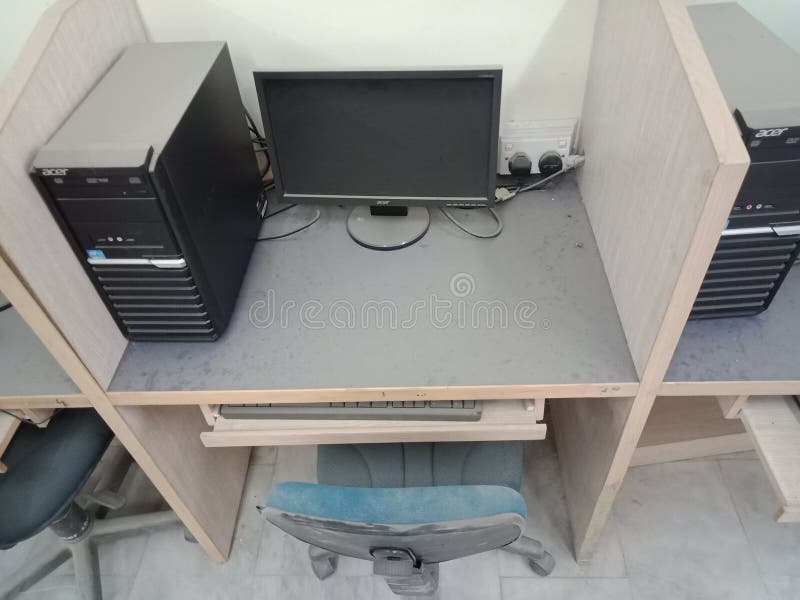 No more computer editorial stock photo. Image of desktop - 132330723