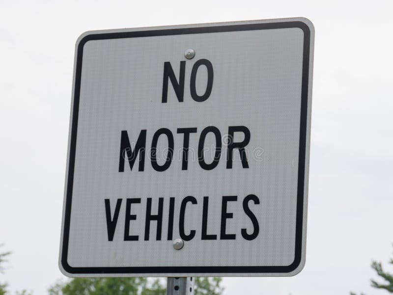 No Unauthorized Vehicles Sign. Stock Image - Image of vehicles ...