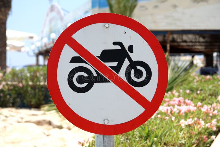 Motorcycle No Entry Sign Stock Photos - Free & Royalty-Free Stock ...