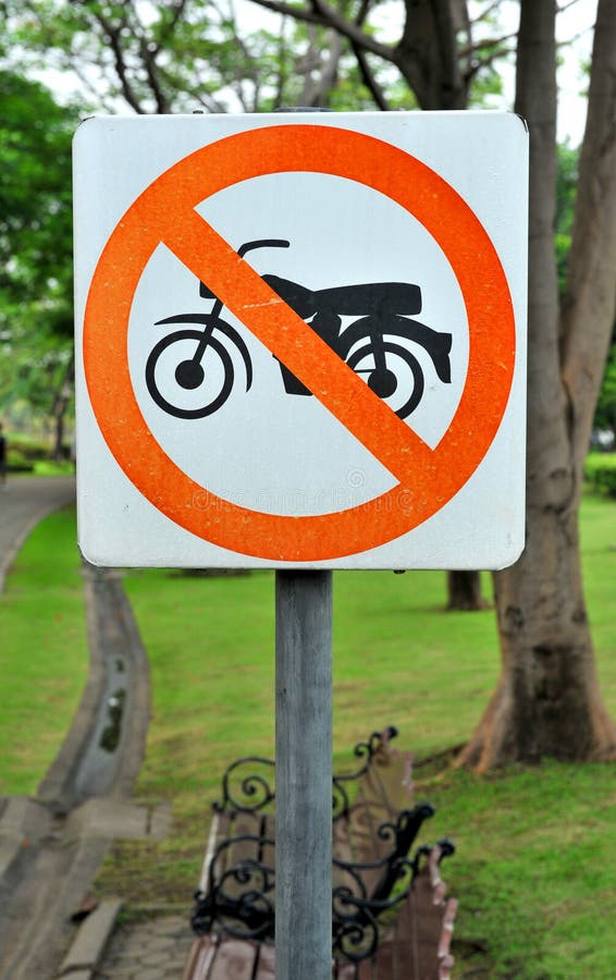 Motorcycle No Entry Sign Stock Photos - Free & Royalty-Free Stock ...