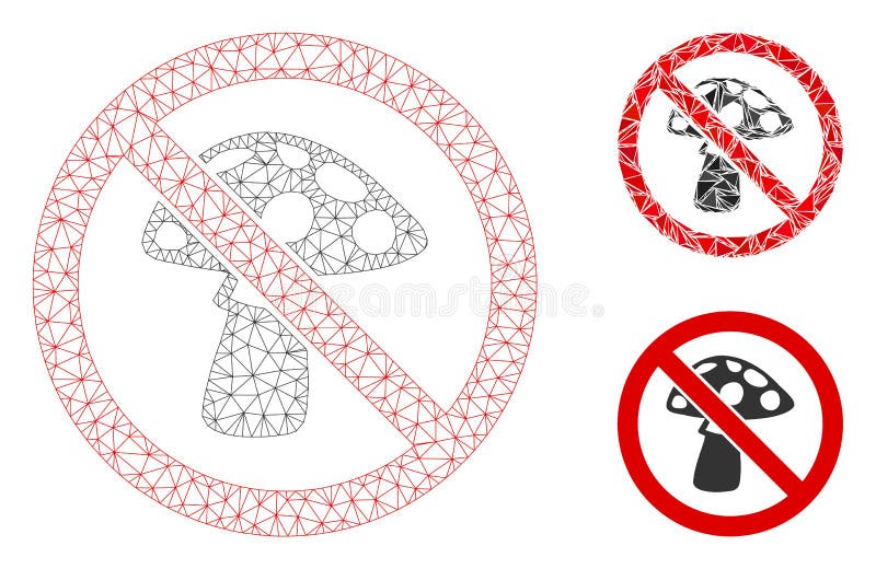 Mushroom Wireframe Stock Illustrations – 135 Mushroom Wireframe Stock ...