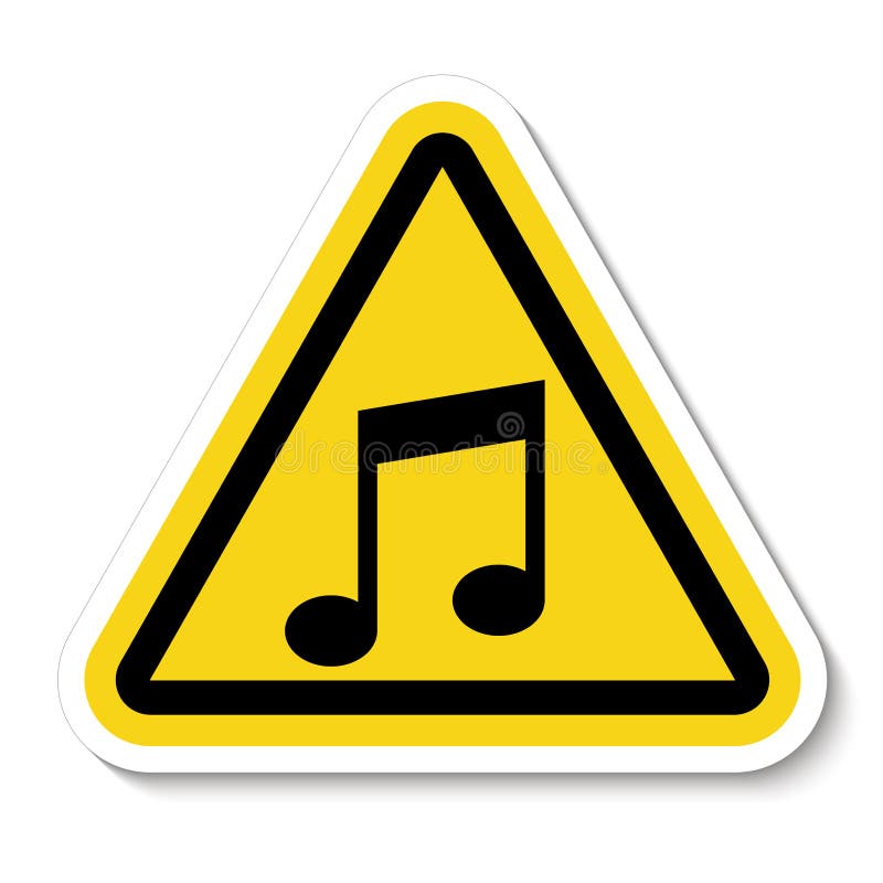 No Music Sing Isolate on White Background,Vector Illustration Stock ...