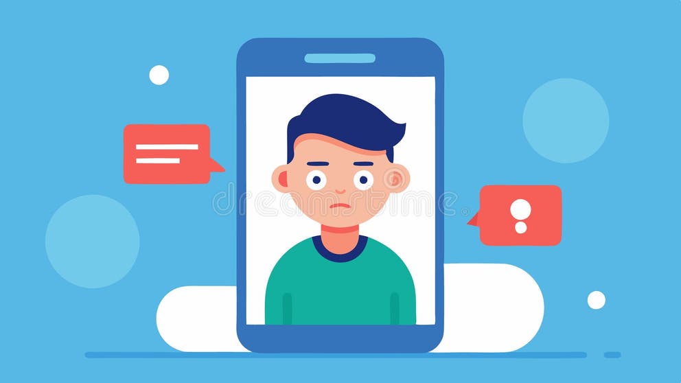 No Notifications a Phone Displaying Zero Notifications with a Worker ...