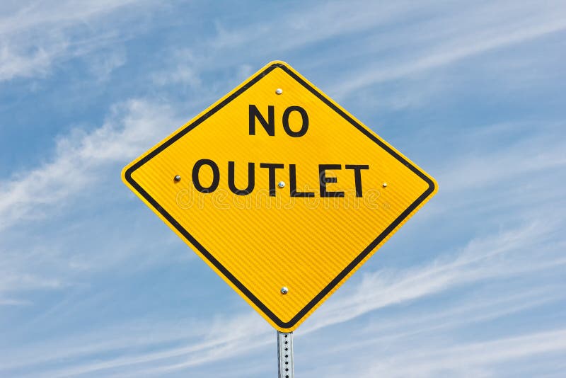 Outlet Directional arrow. stock photo. Image of journey - 237801622