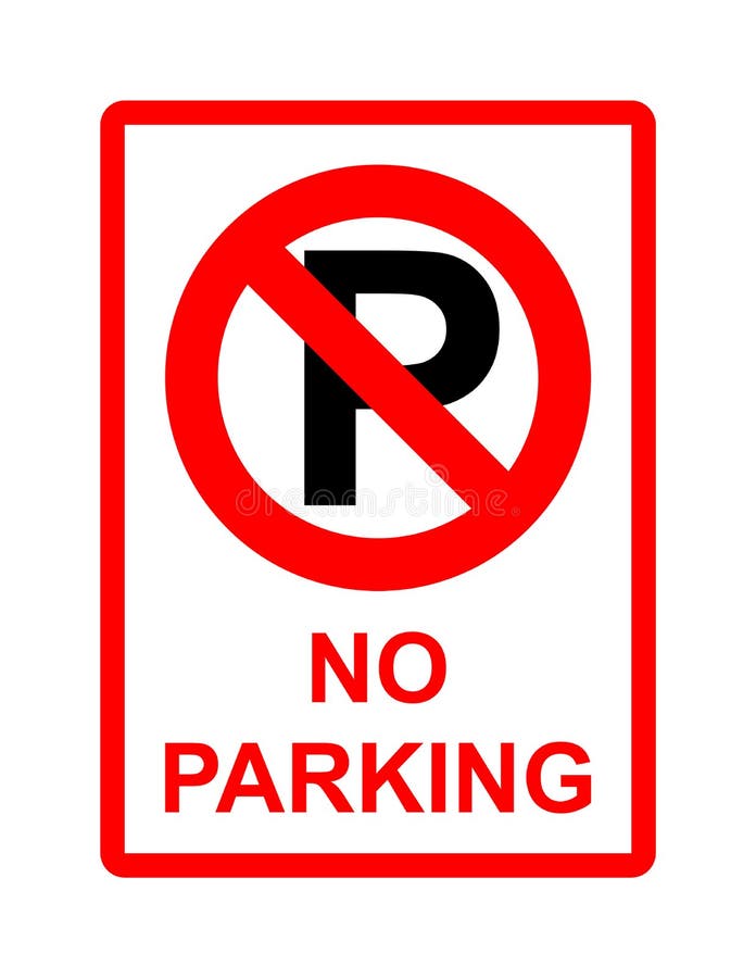 No Parking Logo Stock Illustrations – 678 No Parking Logo Stock ...