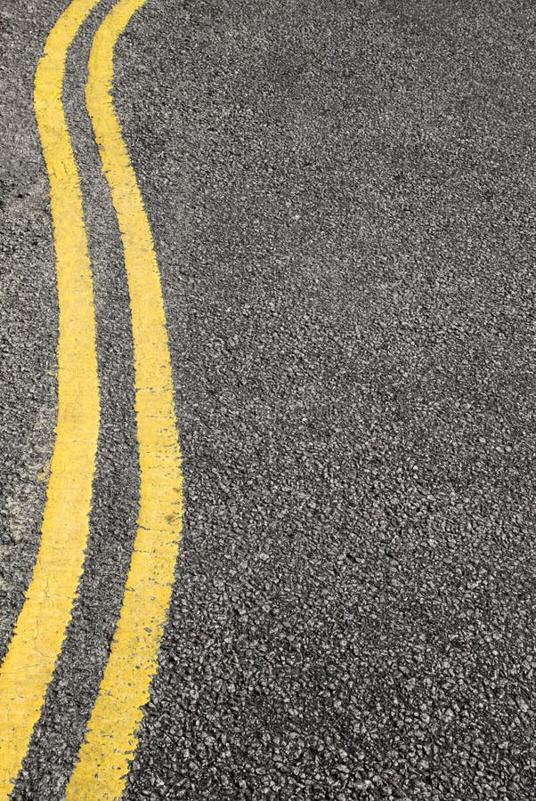 Double Yellow stock photo. Image of roads, nightime, movement - 632142