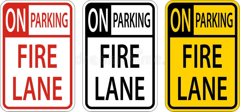 Fire Lane Stock Illustrations – 481 Fire Lane Stock Illustrations ...